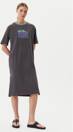 Quiksilver Kleid f&uuml;r den Alltag EQWKD03035 Grau Relaxed Fit