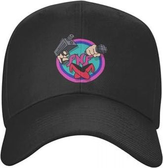 Generic Casquette de baseball personnalis&eacute;e Friday Night Funkin Jeu vid&eacute;o Casquette de baseball Sports Femmes Hommes R&eacute;glable Karaok&eacute; Fan Trucker Chapeau Cade