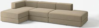 IKEA J&Auml;TTEBO 3,5er-Sitzelement mit R&eacute;camieren