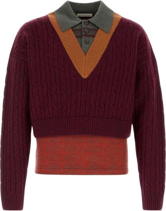 Dries Van Noten M.k. Pullover - - Knitwear - Herren - Rot - M