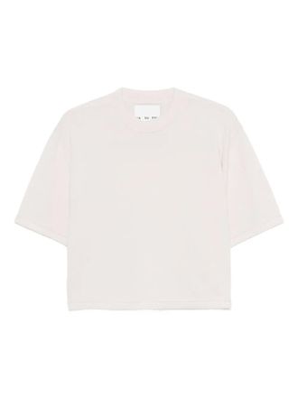 SA SU PHI t-shirt en cachemire - Tons neutres