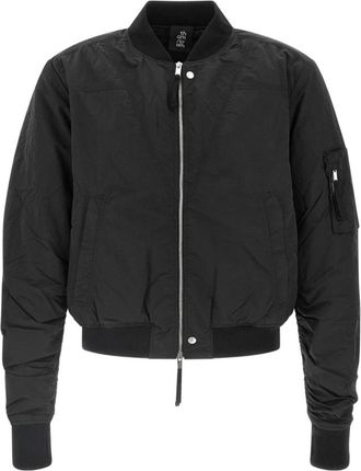 Thom Krom Homme, Vestes, Noir, Taille: L M J 75 Bomber Jacket