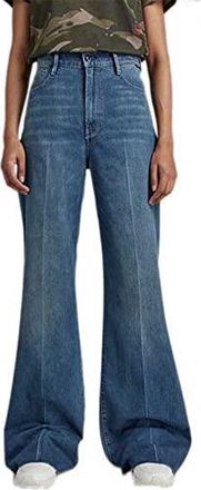 G-Star G-Star Femme Jean Deck Ultra High Wide Leg, Bleu (antique faded space blue D20987-C970-D342), 27W / 32L