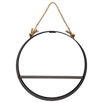 Atmosphera Atmosphera - Wandregal Modern schwarz - Metall - Schwarz