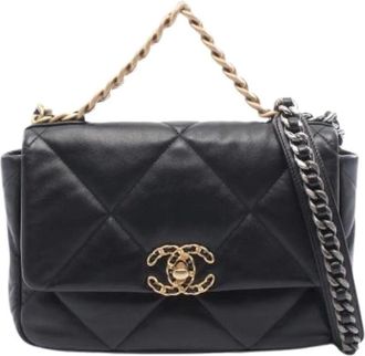 Chanel Sac bandouli&egrave;re vintage doccasion - Femme - Pre-owned - Noir - Taille: ONE Size