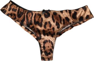 Dolce & Gabbana Femme, Sous-v&ecirc;tements, Brun, Taille: 38 FR Culotte Classique