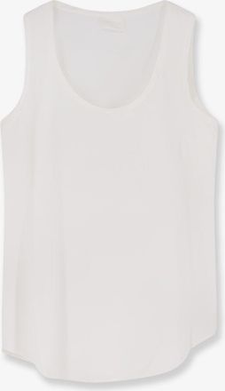 Brunello Cucinelli Stretch silk top - BRUNELLO CUCINELLI - gender_Woman