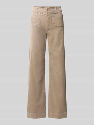 Christian Berg Wide Leg Hose mit aufgesetzten Taschen