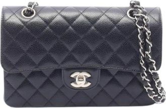 Chanel Sac bandouli&egrave;re vintage Pre-owned - Femme - Pre-owned - Noir - Taille: ONE Size