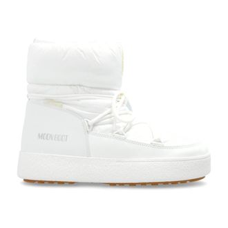 Moon Boot Schneestiefel Track Low Nylon - - Shoes - Damen - Wei&szlig; - 40 EU