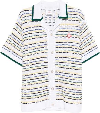 Casablanca Homme, Pulls, Multicolore, Taille: L Striped Shirt
