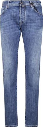 Jacob Cohen Homme, Jeans, Bleu, Taille: W31 Slim Fit Denim Jeans