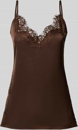 MY ESSENTIAL WARDROBE Top mit Spitzenbesatz Modell Brenda