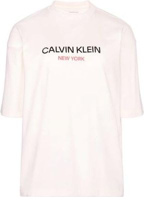 Calvin Klein T-shirt oversize imprim&eacute; en coton