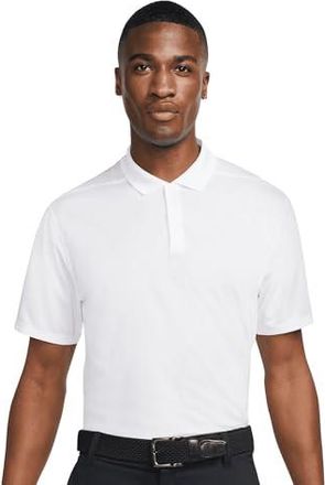Nike Nike Dri-fit Victory Golf-Poloshirt für Herren Polo Homme, Blanc/Noir, XL