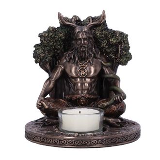 Nemesis Now Cernunnos Teelichthalter, 13,5 cm, bronzefarben
