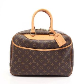 Louis Vuitton Sac &agrave; main Deauville Monogram Pre-owned - Femme - Pre-owned - Brun - Taille: ONE Size