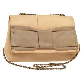 Chlo&eacute; Sac bandouli&egrave;re Pre-owned - Femme - Pre-owned - Beige - Taille: ONE Size