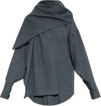 Darkpark Georgia Shirt - - Blouses & Shirts - Damen - Grau - S