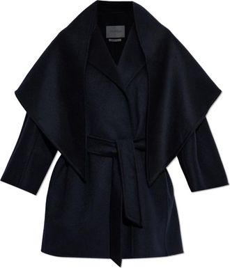 Max Mara Manteau en cachemire Detto - Femme - Manteaux - Bleu - Taille: 38 FR