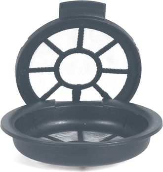 F.lli Campagnolo COOK CONCEPT, KA6200, Senseo X2 Compatible Reusable Coffee Filter, Ecological and Easy to clean, ideal for Coffee and infusions, elegant Design, Black