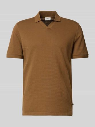 s.Oliver Red Label Regular Fit Poloshirt aus Baumwoll-Mix