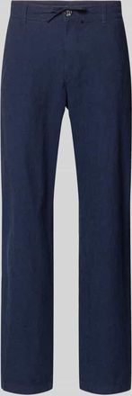 Lindbergh Hose aus Leinen-Baumwoll-Mix mit elastischem Bund