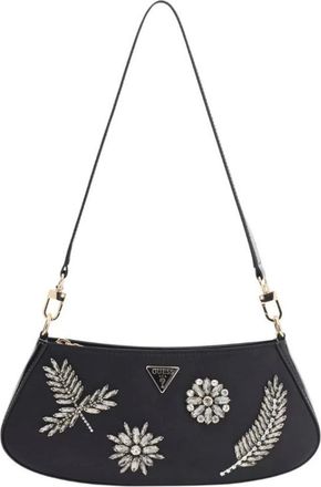 Guess Femme, Sacs, Noir, Taille: ONE Size Elsie Shoulder Bag