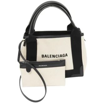Balenciaga Pre-owned Toile cabas - Femme - Pre-owned - Beige - Taille: ONE Size