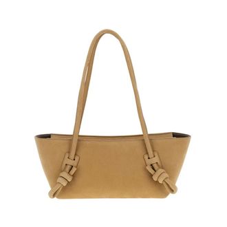 Hereu Fleca Schultertasche mit Knotendetail - - Bags - Damen - Beige - ONE SIZE