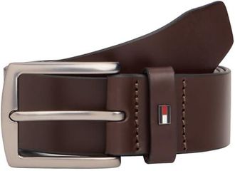Tommy Hilfiger Ceinture Homme Denton 4,0 cm Cuir, Marron (Coffee Bean), 105 cm