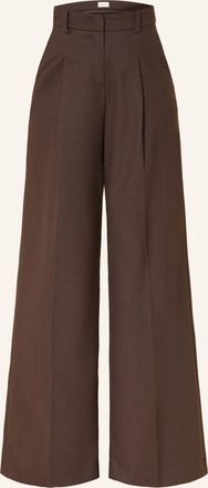 Seductive Seductive Marlenehose Chrissy Aus Flanell braun