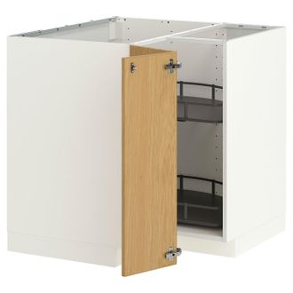 IKEA METOD Eckunterschrank+Karussell