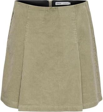 Only Onlpippa Jupe en Velours c&ocirc;tel&eacute; OTW, Teck Weathered, XS