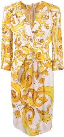 Dolce & Gabbana Femme, Robes, Multicolore, Taille: 36 FR Long Dress