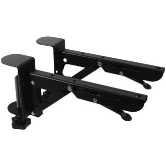 Generic Schreibtischregal - Punch-Erweiterungshalterung, zusammenklappbar | Bewahren Sie die Lösung der Organisation der platzsparenden Workstation auf, bleib