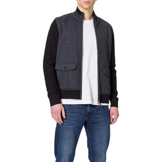 Hackett Weste mit Stofffront - - Jackets - Herren - Grau - XL
