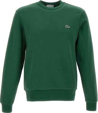 Lacoste Homme, Sweatshirts et sweats à capuche, Vert, Taille: S Fleece Crew Neck SweaT-shirt