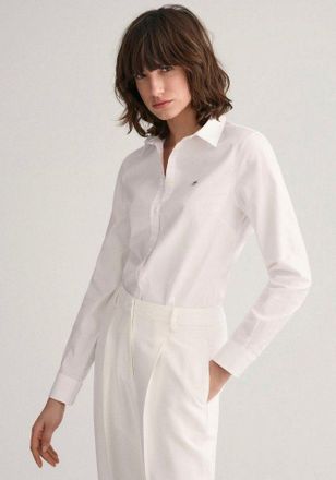 GANT Langarmbluse New Slim Stretch Oxford Blouse f&uuml;r bequemen Sitz u. Bewegungsfreiheit, New Slim Stretch, b&uuml;gelfrei
