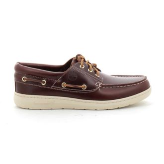 Timberland Homme, Chaussures, Rouge, Taille: 44 EU Portofino Pier Boat Shoe