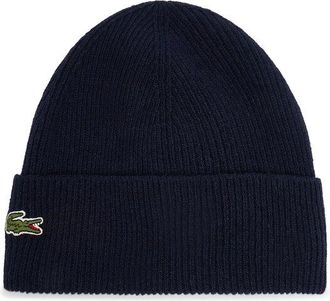 Lacoste Set Schal und M&uuml;tze RB5385 Dunkelblau