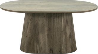 Giga Meubel Esstisch Dunkelbraun Melamin - 160x90x75cm - Sylla