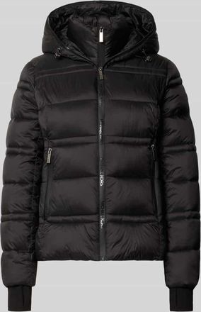 Michael Kors Steppjacke mit Kapuze und Rei&szlig;verschlusstaschen