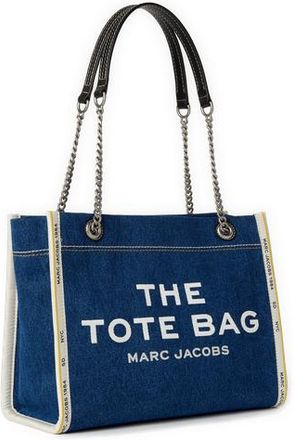 Marc Jacobs Sac cabas The Denim Chain Medium Tote Bag