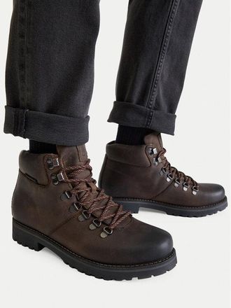 Badura Schn&uuml;rstiefeletten BOWER-08 MI08 Braun