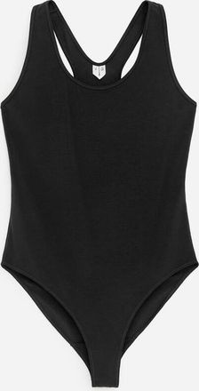 Arket Body Mit Racerback -Schwarz
