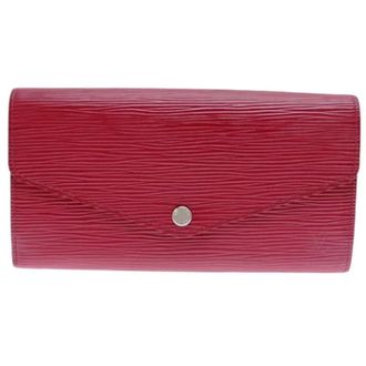 Louis Vuitton Portefeuille en cuir Pre-owned - Femme - Pre-owned - Rose - Taille: ONE Size