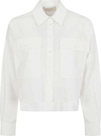 Max Mara Femme, Blouses et Chemises, Blanc, Taille: 42 FR Camicia