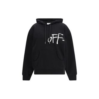 Off-white Schwarzes Baumwoll-Sweatshirt