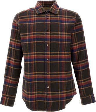 Portuguese Flannel Castor Shirt - Homme - Chemises - Multicolore - Taille: M
